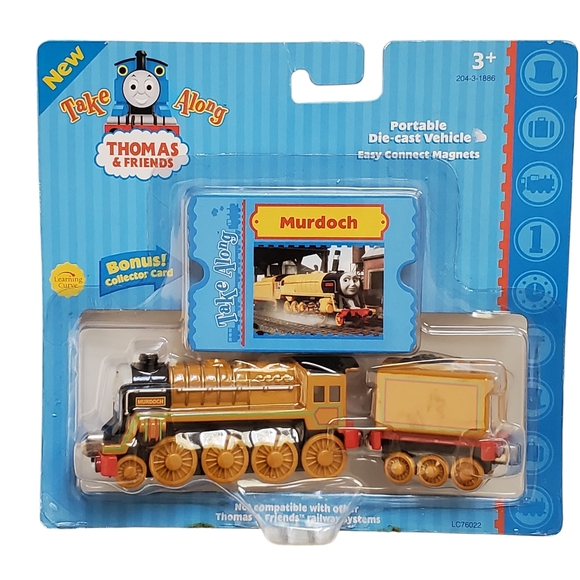 Thomas & Friends | Toys | New Thomas Friends Murdoch Take Along Portable Diecast Vehicle Connect ...